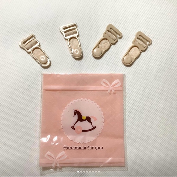 Accessories | Four 4 Suspender Garter Clips | Poshmark